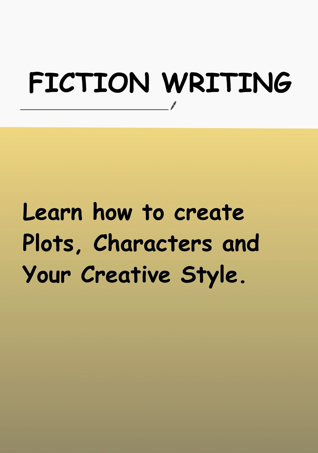 Fiction Writing | How to Write Fiction | PDF Download Guide - Etsy