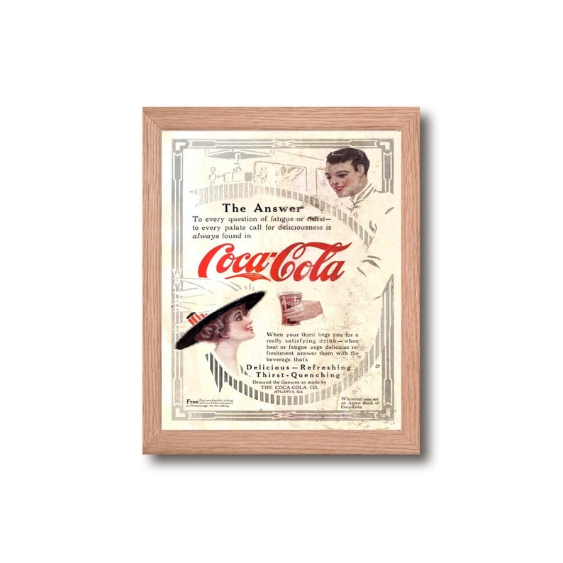 Vintage Poster Retro Art Advertisement Poster Classic Nostalgic Antique ...