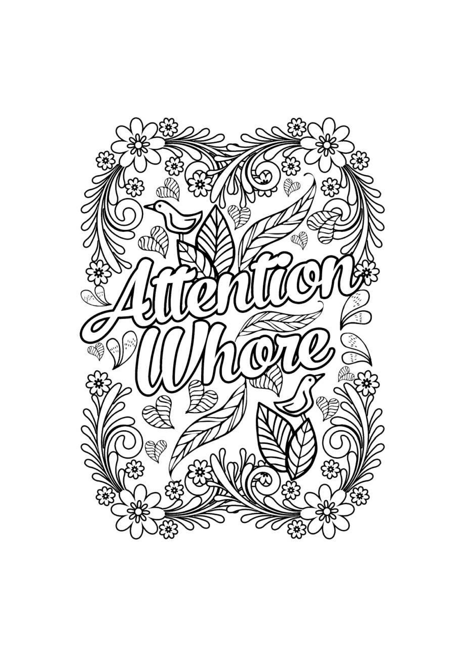 Adult Coloring Book With Swear Words Design Printable PDF Etsy adult-coloring-book-with-swear-words-design-printable-pdf-etsy