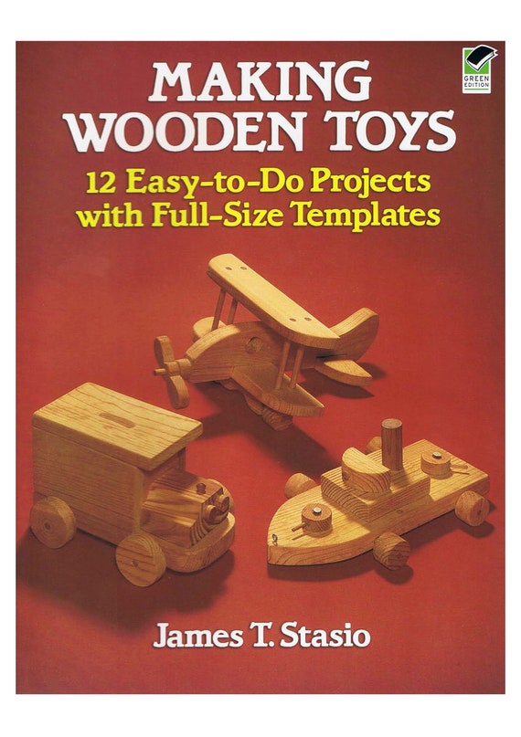 Easy Wooden Toy Books