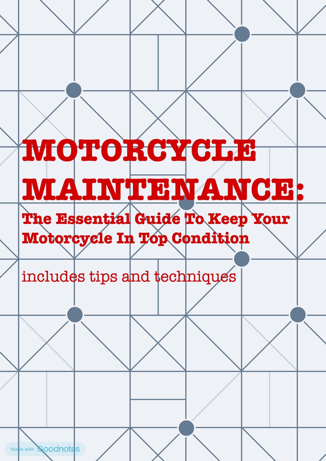 Motorcycle Maintenance Guide: Tips & Techniques (PDF Book) - Etsy