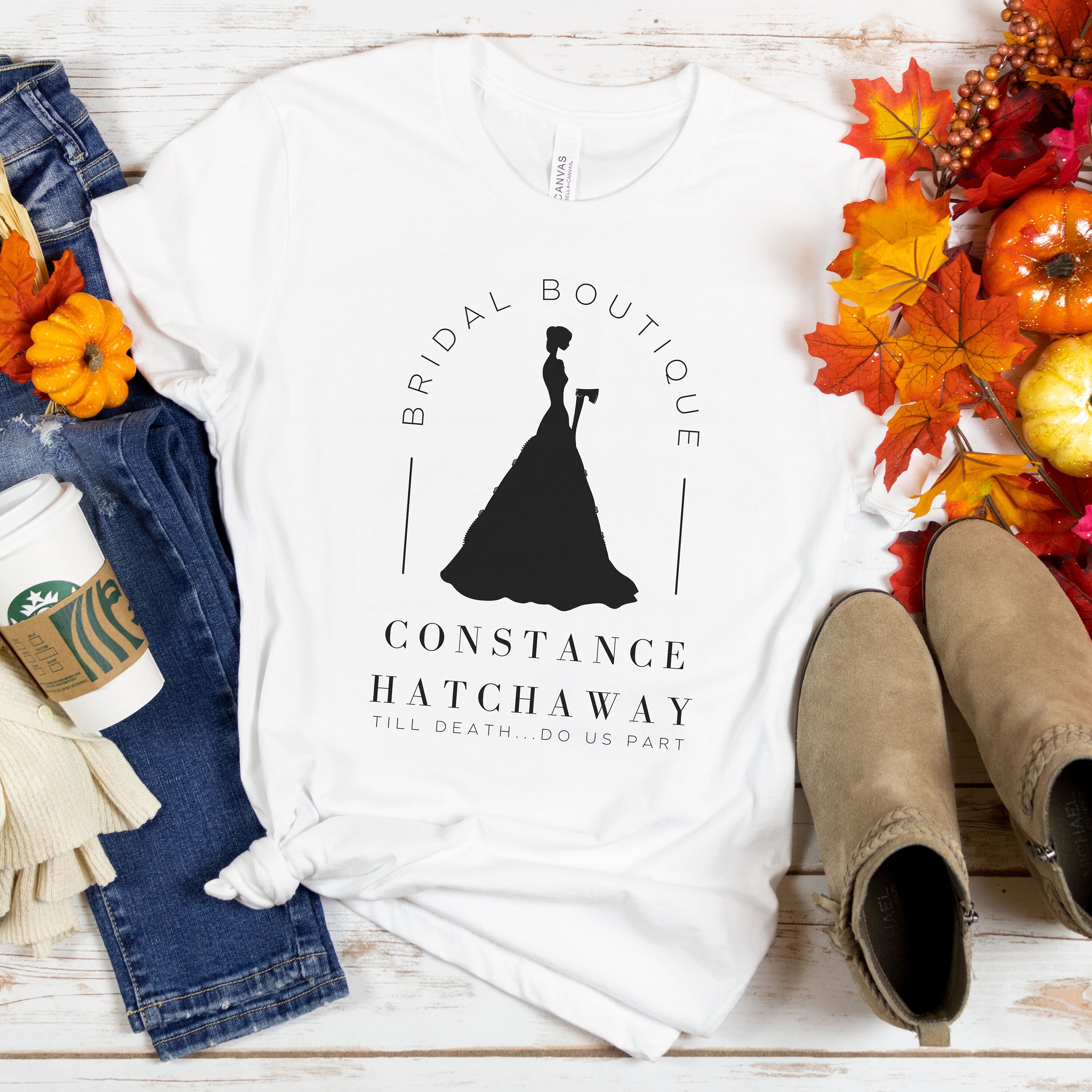 Constance Hatchaway Haunted Mansion Inspired Bridal Boutique Shirt ...