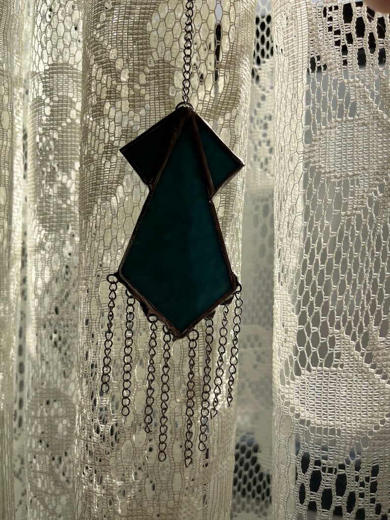 Stained Glass Squid Wall Hanging - Etsy