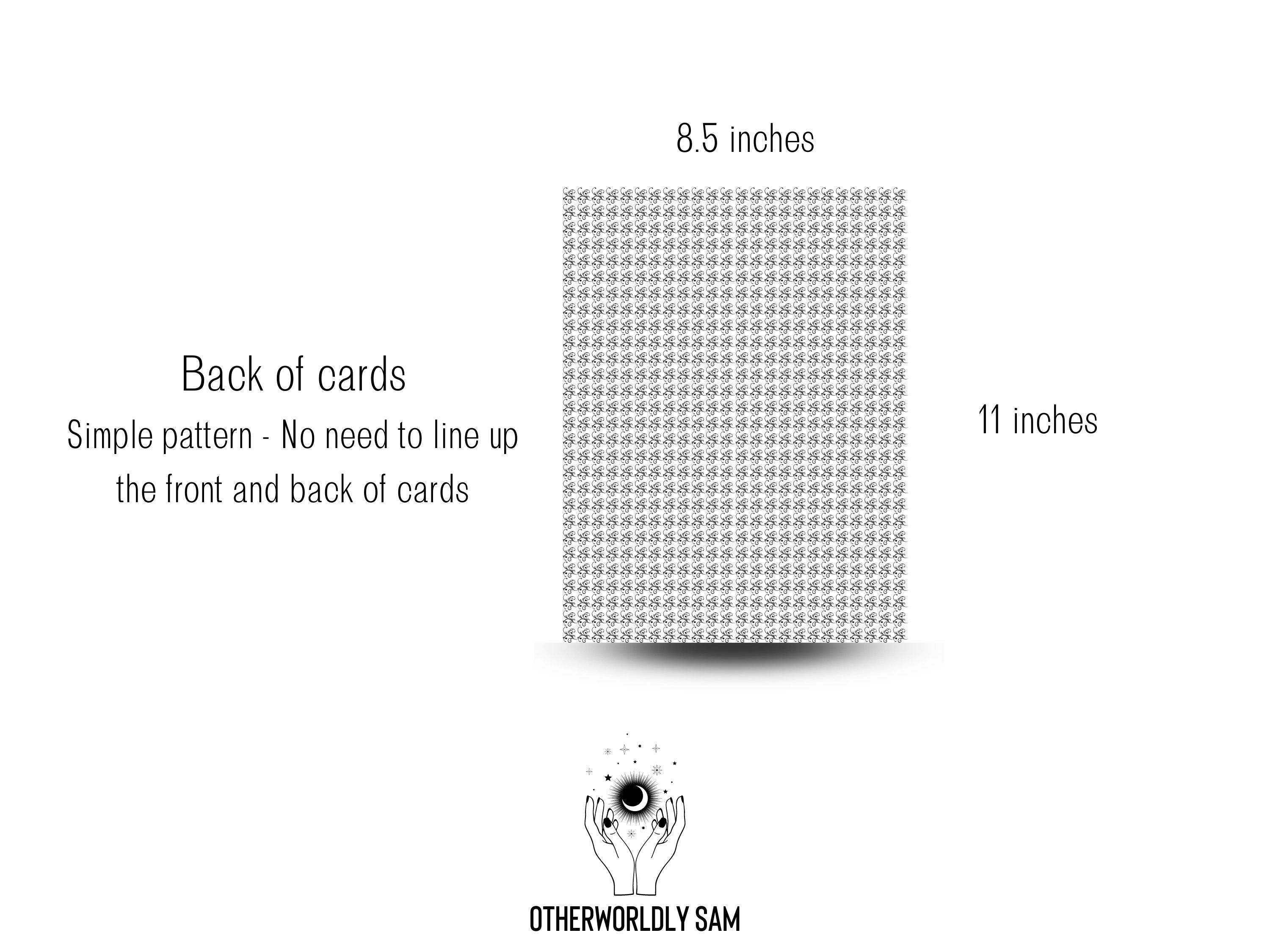 54 Messages Printable Oracle Cards Twin Flames Soulmates - Etsy