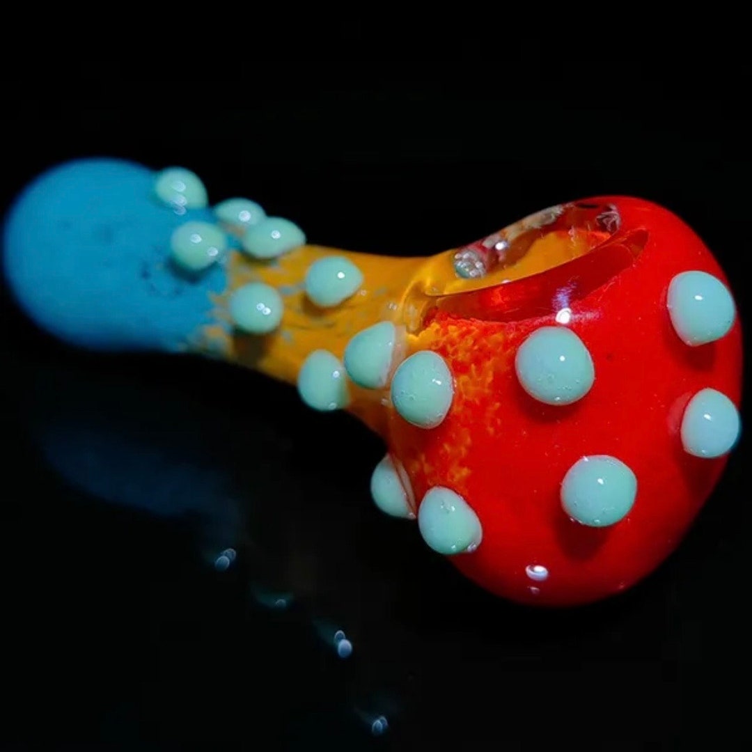 Beautiful Colorful Glass Hand Pipe - Etsy