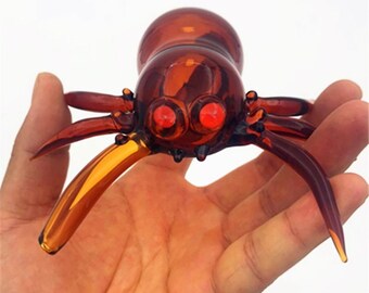 Collectibles Art & Collectibles Spider Glass Collectible Hand Pipe etna ...