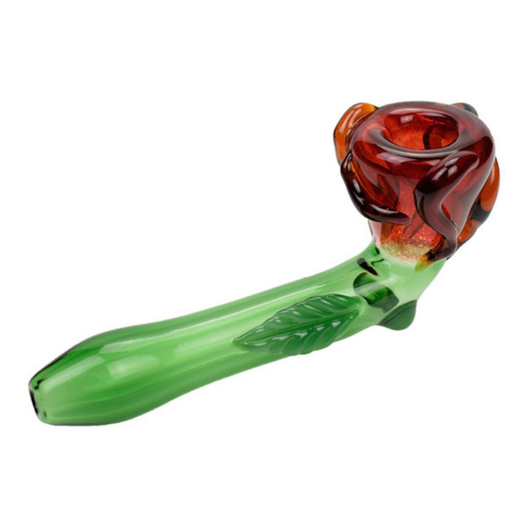 Beautiful Rose Smoking Pipe - Etsy