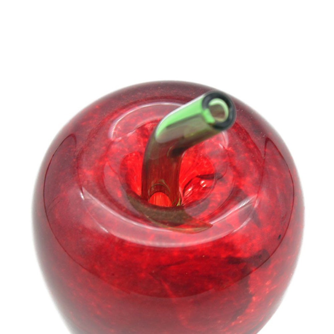 Apple Shape Glass Hand Pipe - Etsy