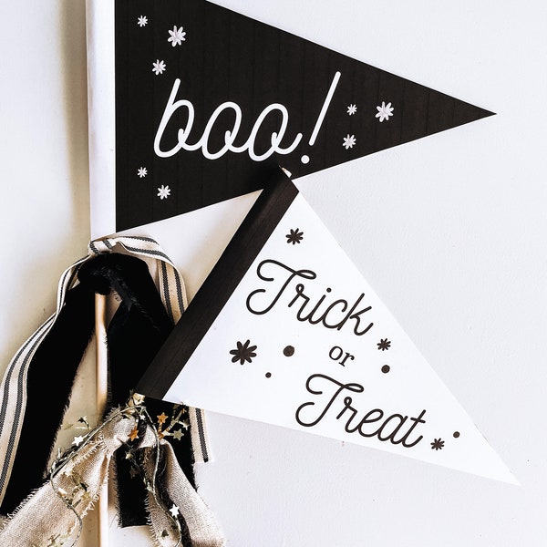Halloween Pennants - Etsy
