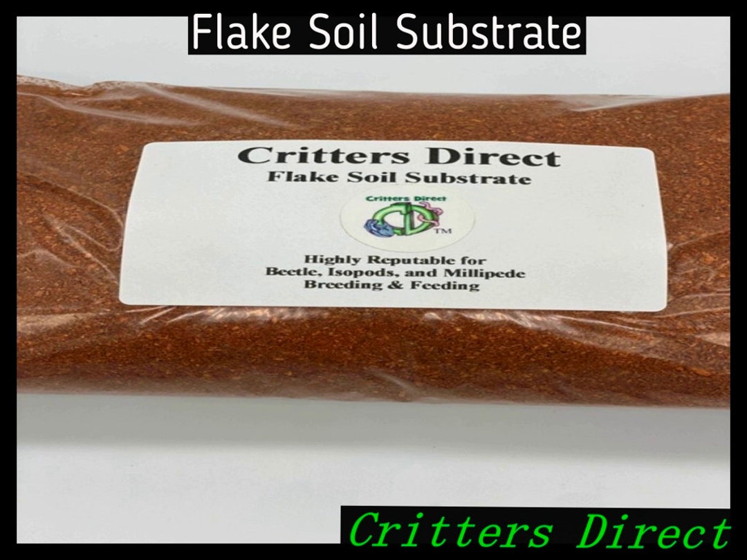 Flake Soil, Premium Beetle, Isopod and Millipede Substrate - Etsy