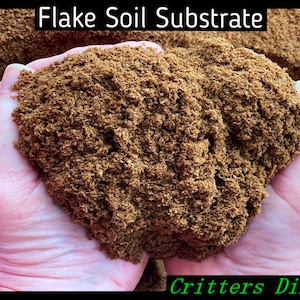Flake Soil, Premium Beetle, Isopod and Millipede Substrate - Etsy
