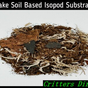 Flake Soil Based Isopod Substrate (4 Qt), by Critters Direct - Etsy
