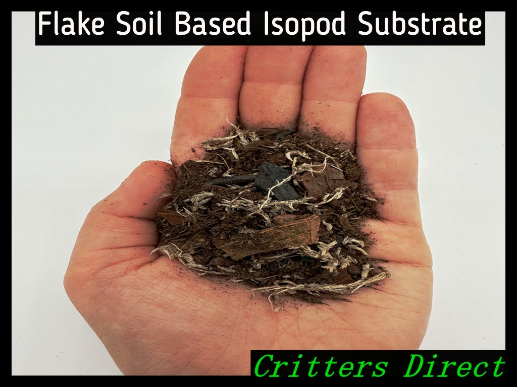 Flake Soil Based Isopod Substrate (4 Qt), by Critters Direct - Etsy