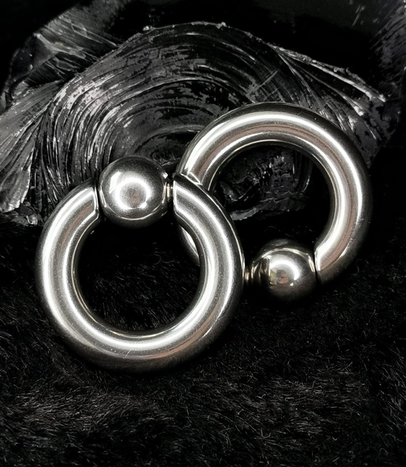 Hypoallergenic Stainless Steel Weights: Ear Gauges, Stretched Lobe ...