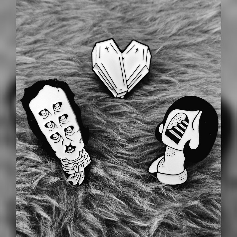 Goth Pins - Etsy
