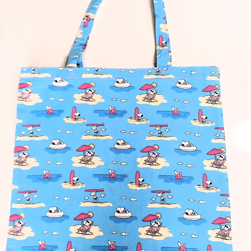 Snoopy Tote Bags - Etsy
