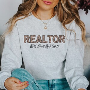 Real Estate Shirts for Women, Realtor Sweatshirt, Trendy Real Estate ...