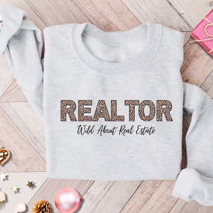 Real Estate Shirts for Women, Realtor Sweatshirt, Trendy Real Estate ...