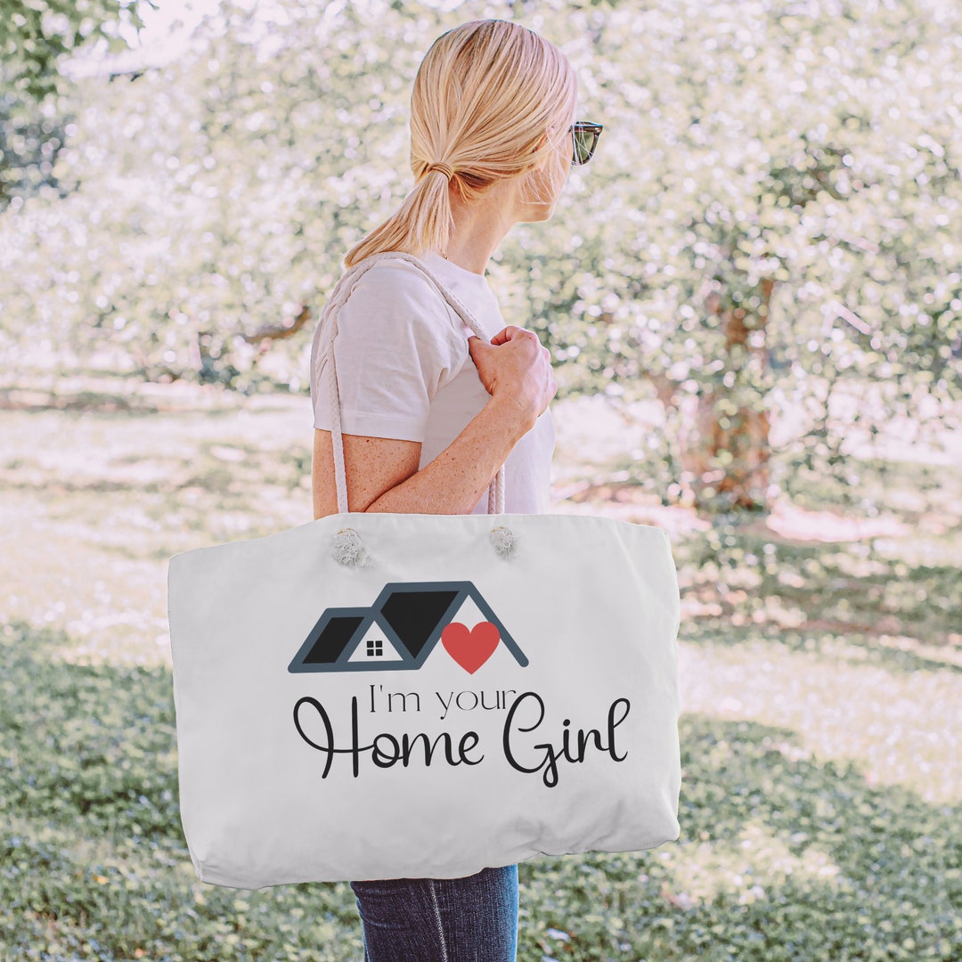 I'm Your Home Girl Realtor Tote Bag, Real Estate Agent Weekender Bag ...