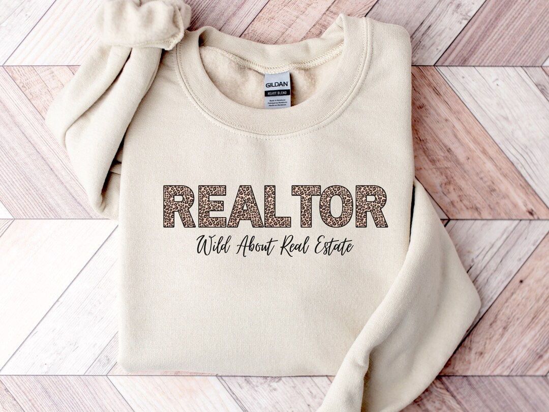 Real Estate Shirts for Women, Realtor Sweatshirt, Trendy Real Estate ...
