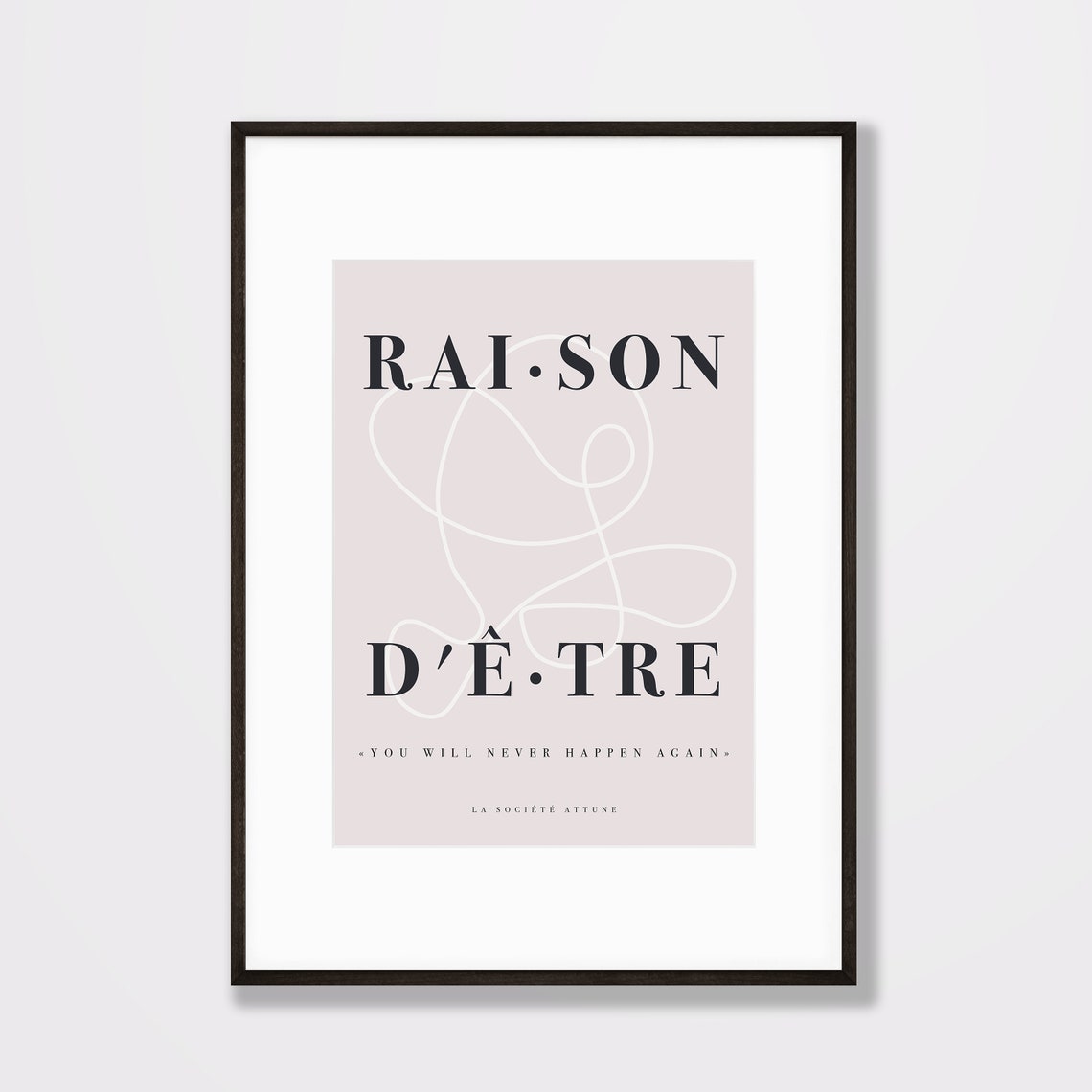 Digital Abstract Art Typography Wall Print Sacred Geometry Set of 3 ...