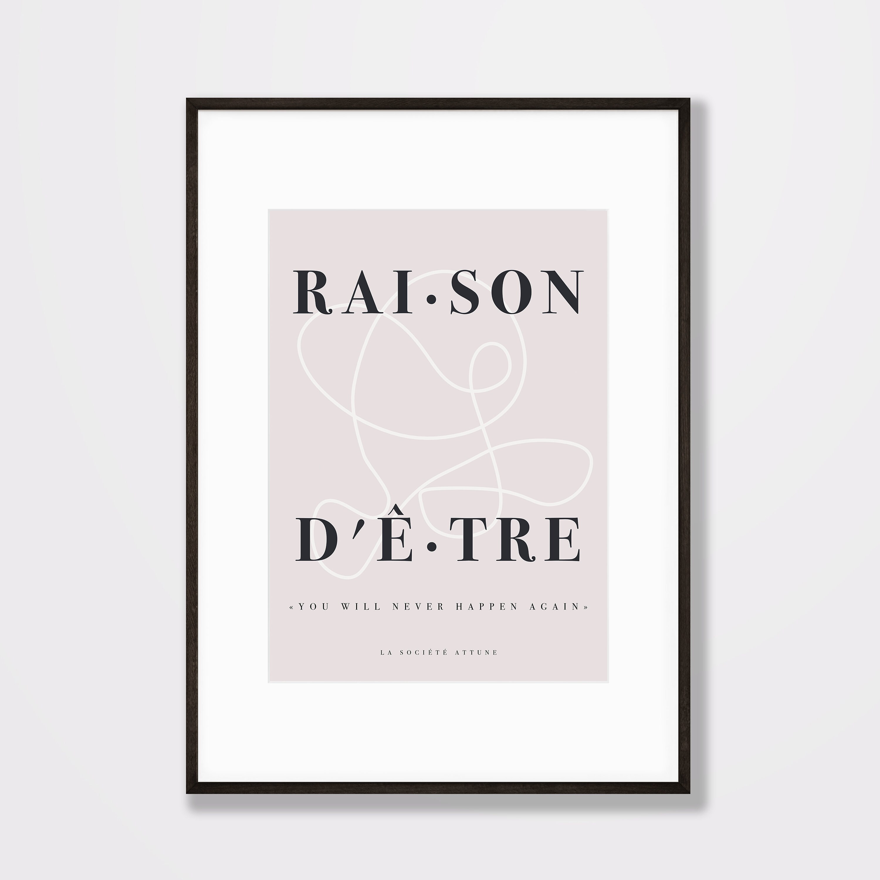 Digital Abstract Art Typography Wall Print Sacred Geometry Set of 3 ...