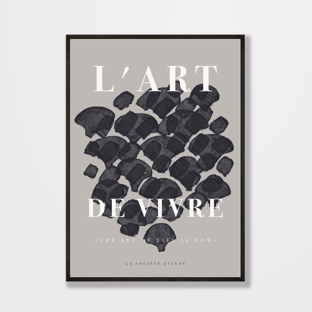 Gallery Print Digital Abstract Posters | 'ART of LIFE' Minimalist ...