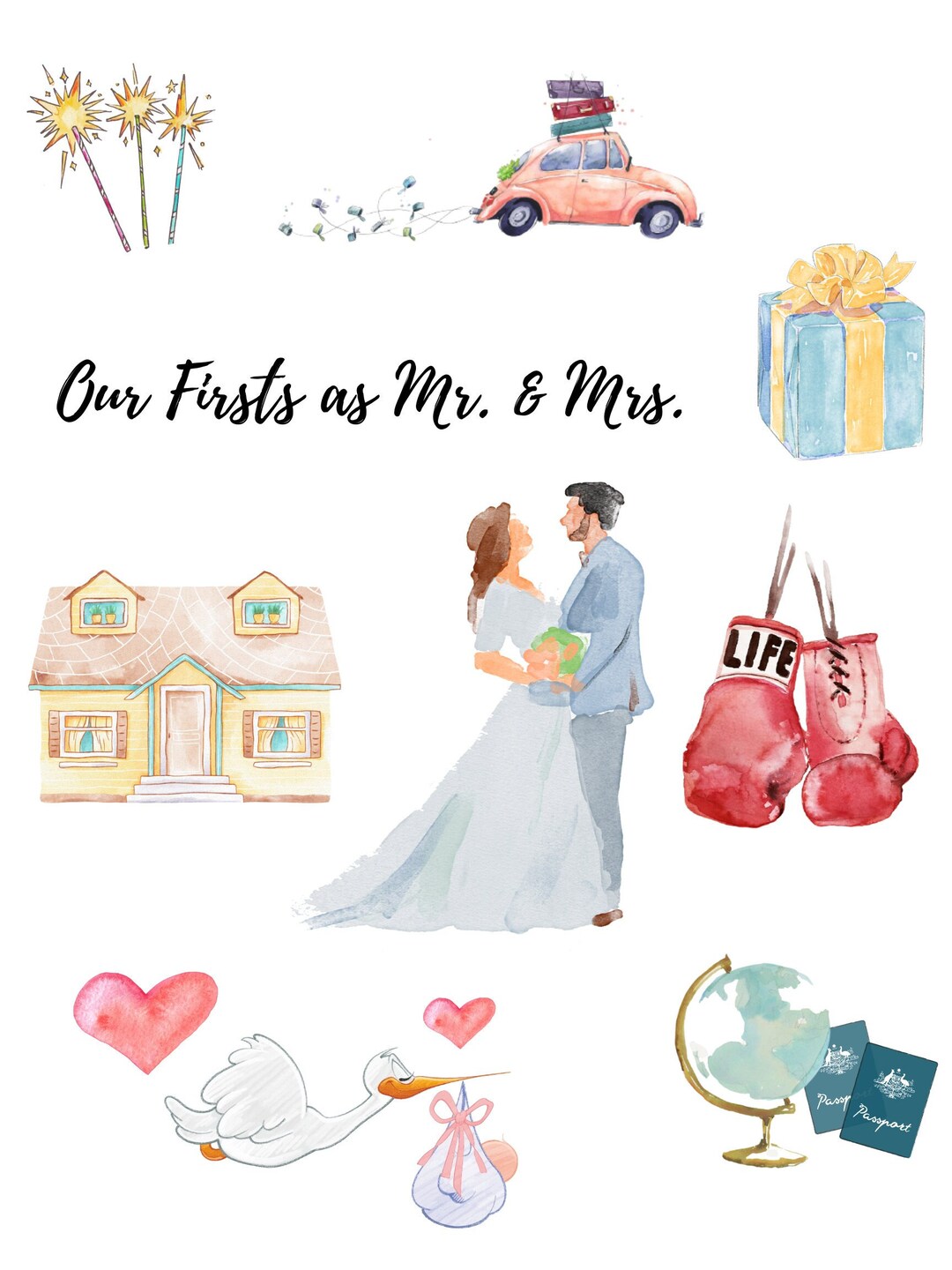 First Year Wine/alcohol Tags, Wedding Gift Tags, Printable Cheers Tags ...