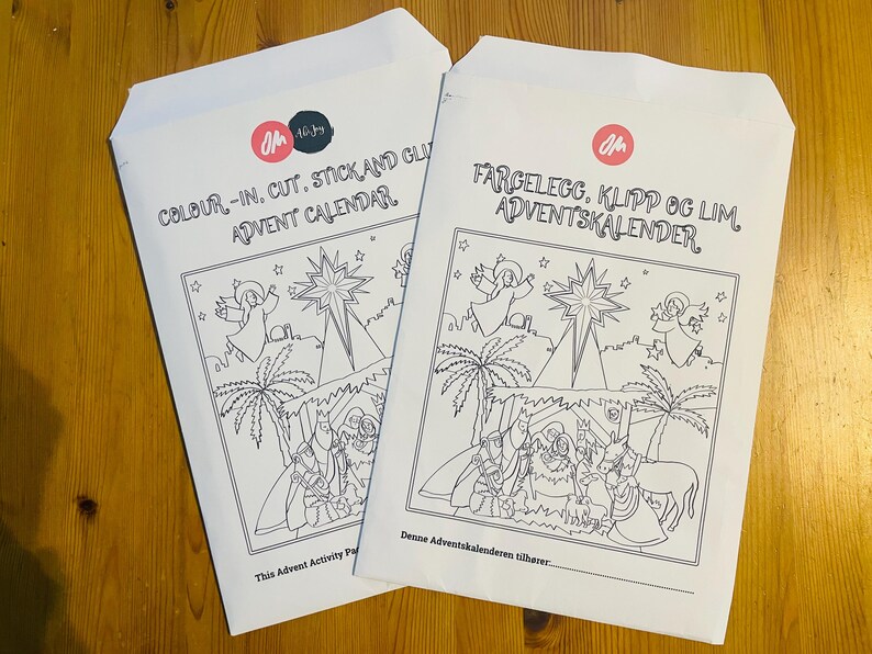 Pdf Advent Activity Pack Nativity, Colour Cut and Stick, English and ...