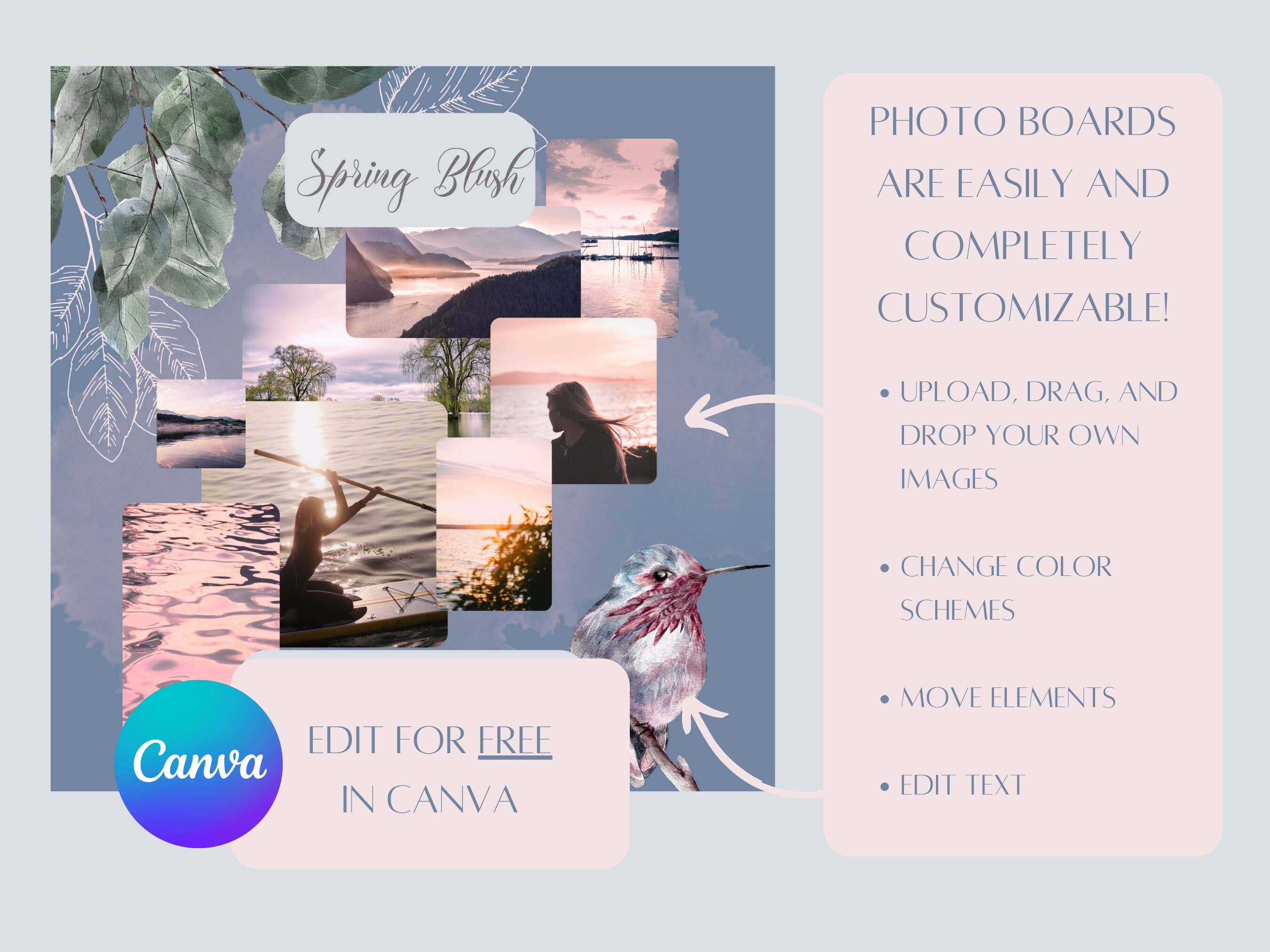 Digital Vision Board Kit | Vision Board Printable | Goal Planner ...