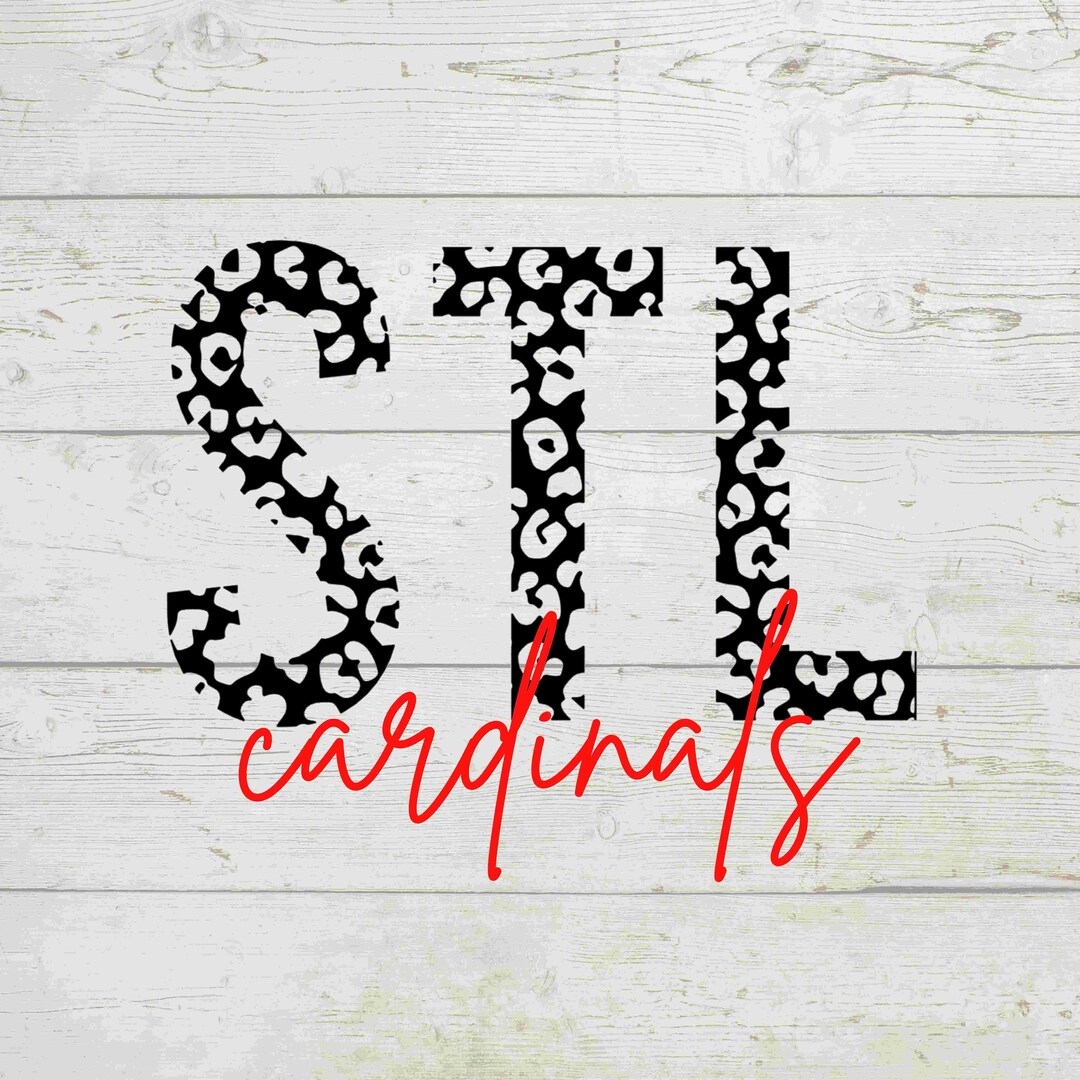 STL SVG, Cardinals SVG, Instant Download, St. Louis Cut Files - Etsy