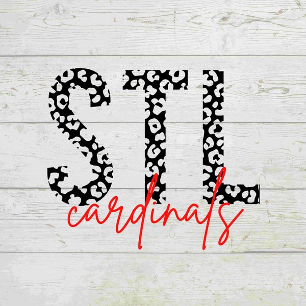 St Louis Cardinals Svg - Etsy