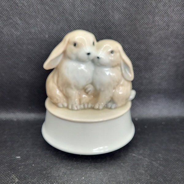 Bunny Music Box - Etsy