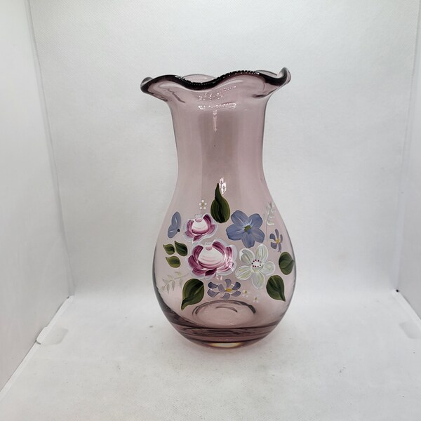 Scalloped Rim Vase - Etsy