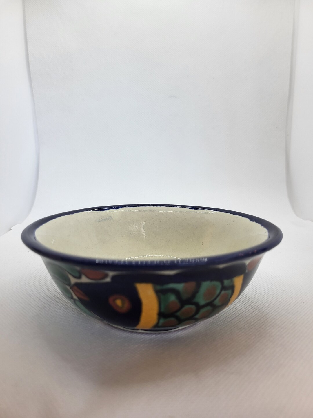 Talavera Pottery Bowl - Signed JMB - Mexican Pottery - Signed Pottery ...