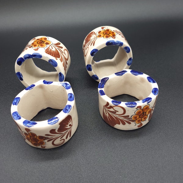 Pottery Napkin Rings - Etsy