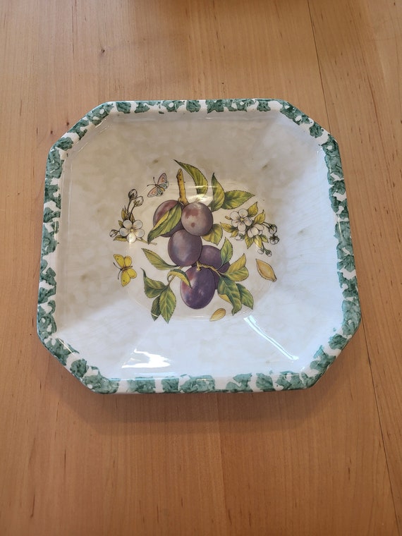 Set of Two Himark Italy Square 8 Sided 8.5 - Etsy