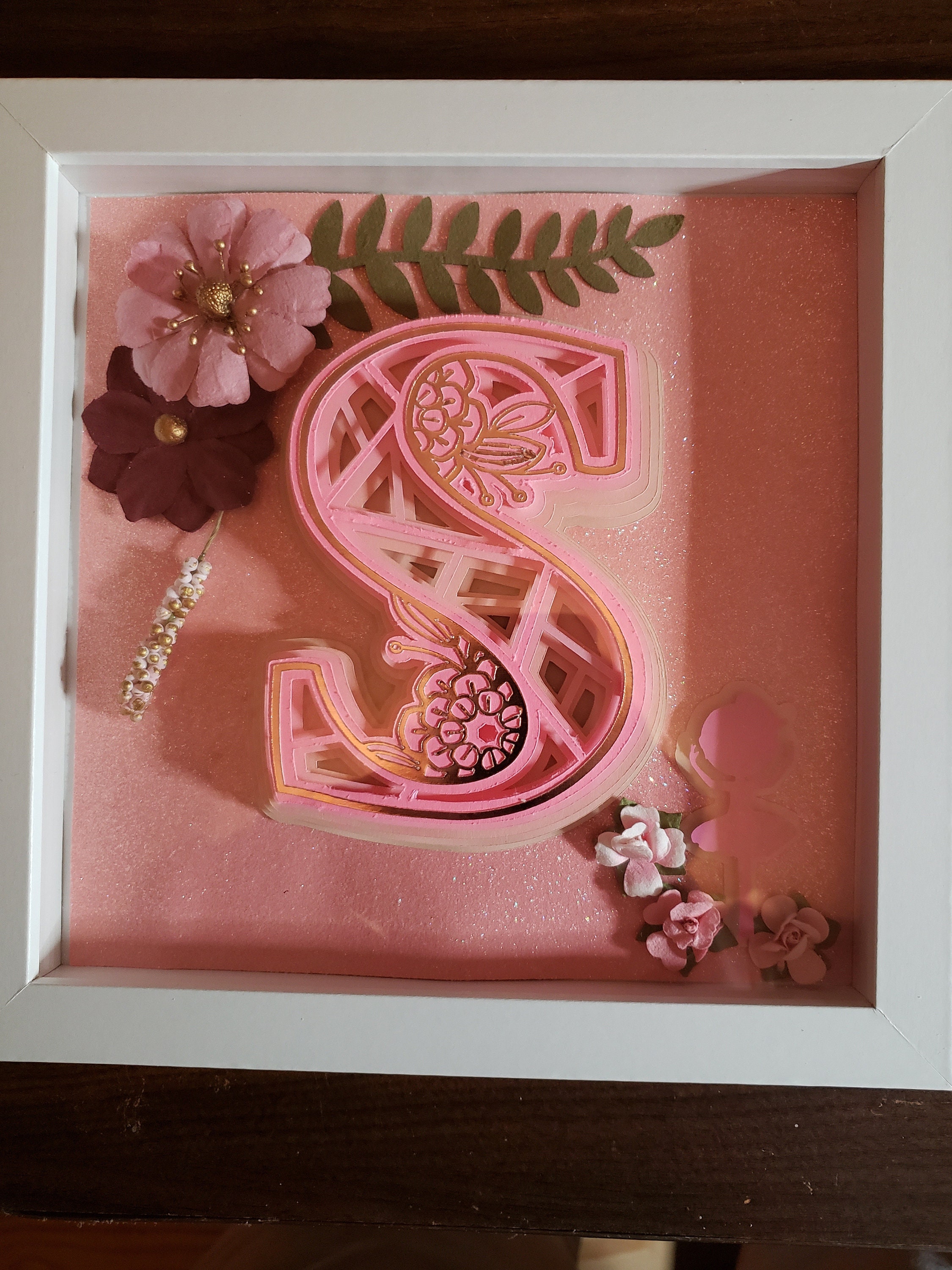 Mandala Alphabet Shadowbox - Etsy