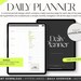Digital Daily Planner, Portrait iPad Planner, Digital 365 Day Planner ...