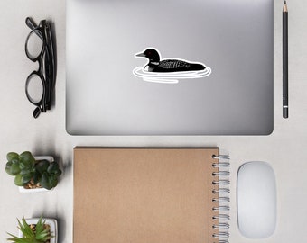Loon Vinyl Stickers, Lake Life and Minnesota Theme - Etsy