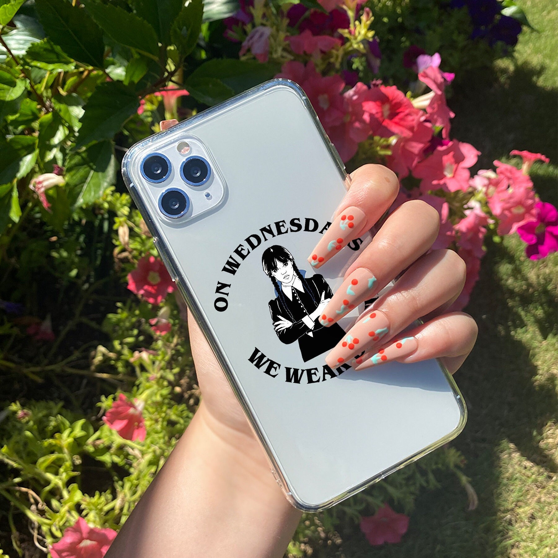 Wednesday Addams Phone Case - Nevermore Academy Jenna Ortega IPhone Case