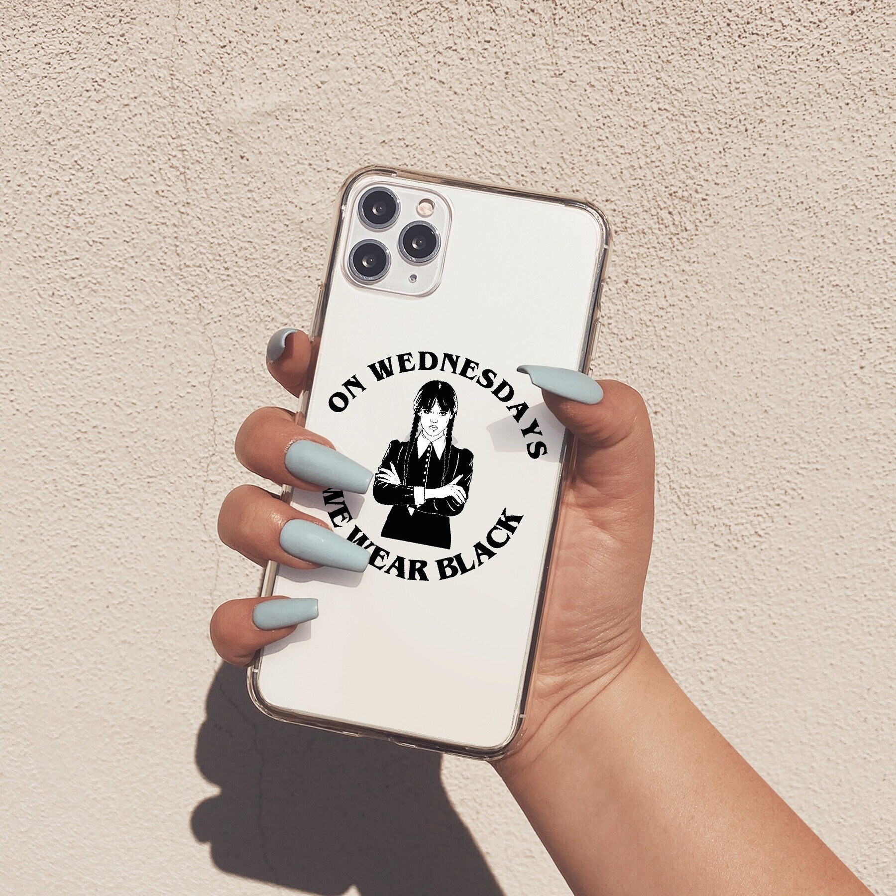 Wednesday Addams Phone Case - Nevermore Academy Jenna Ortega IPhone Case