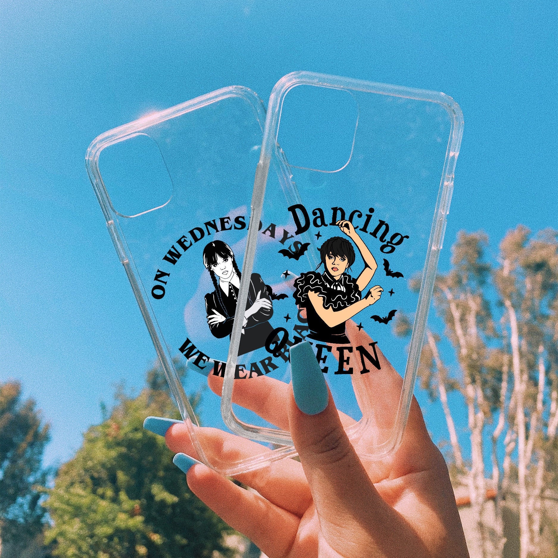 Wednesday Addams Phone Case - Nevermore Academy Jenna Ortega IPhone Case