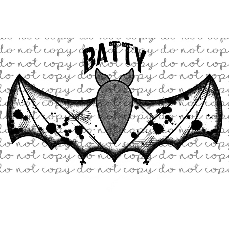 Batty, Bat, Crazy, PNG, Sublimation, Digital Download - Etsy