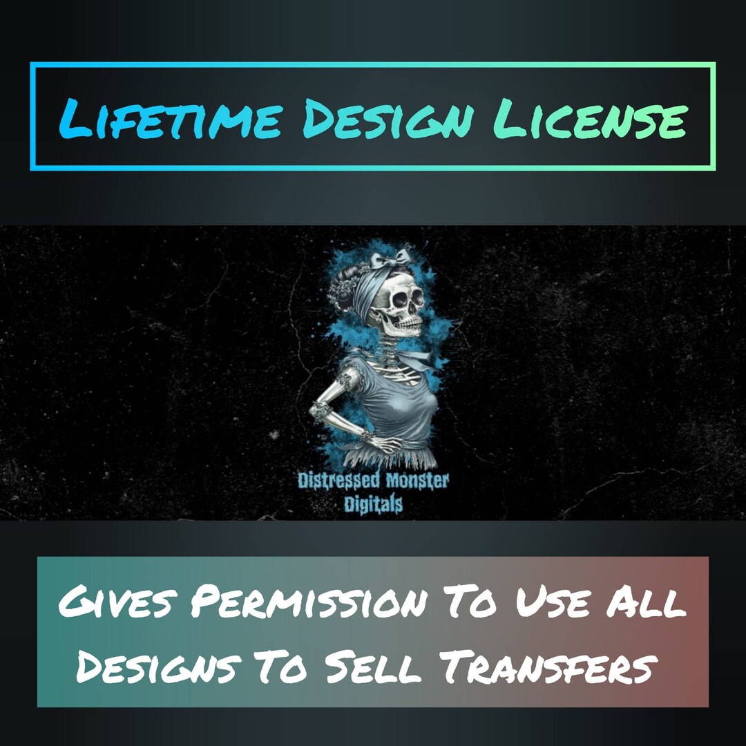 Lifetime Design License - Etsy