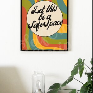 Retro Therapist Office Wall Art Set of 6 | Therapy Posters ...