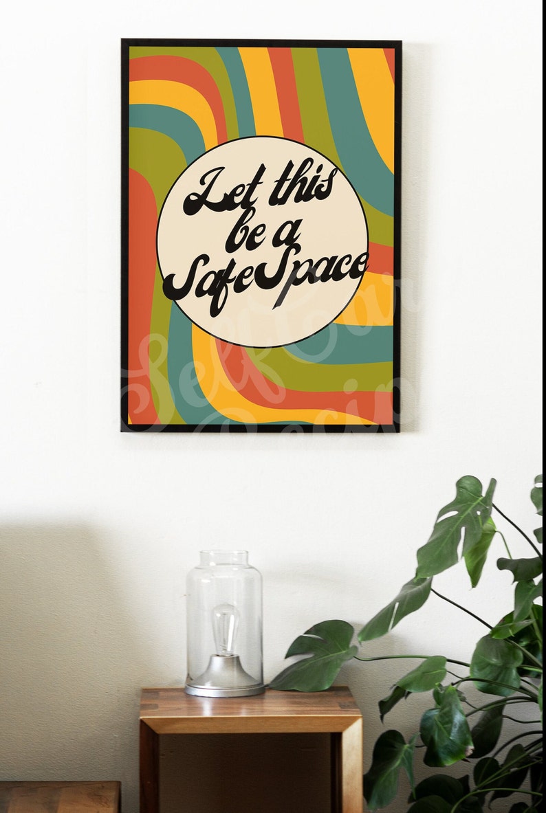 Retro Therapist Office Wall Art Set of 6 Therapy Posters - Etsy