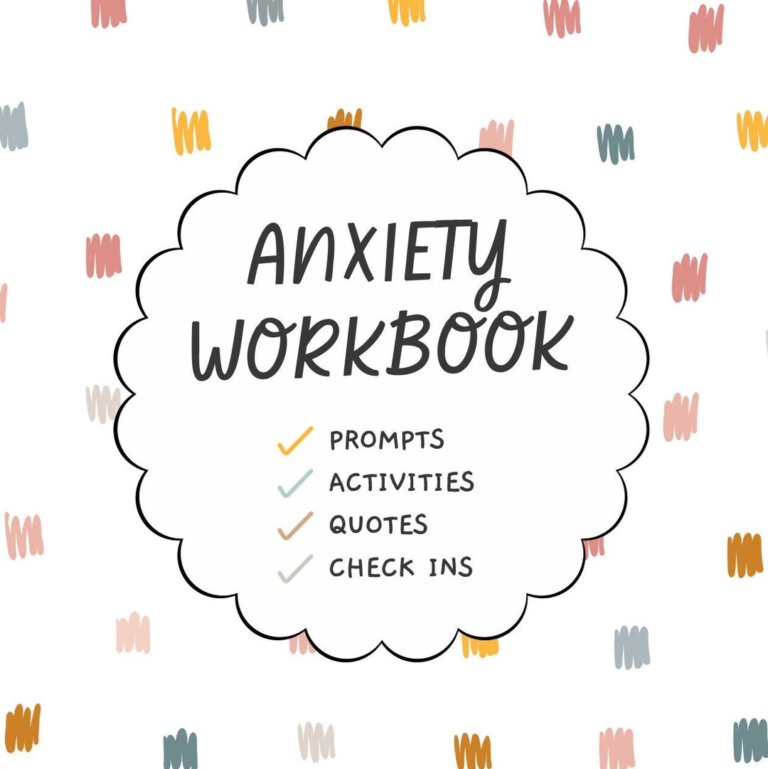 Interactive Anxiety Workbook | Self-care Activities | Journal Prompts ...