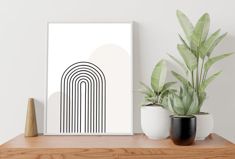 Minimalist Boho Therapist Office Wall Art Set of 6 Therapy | Etsy