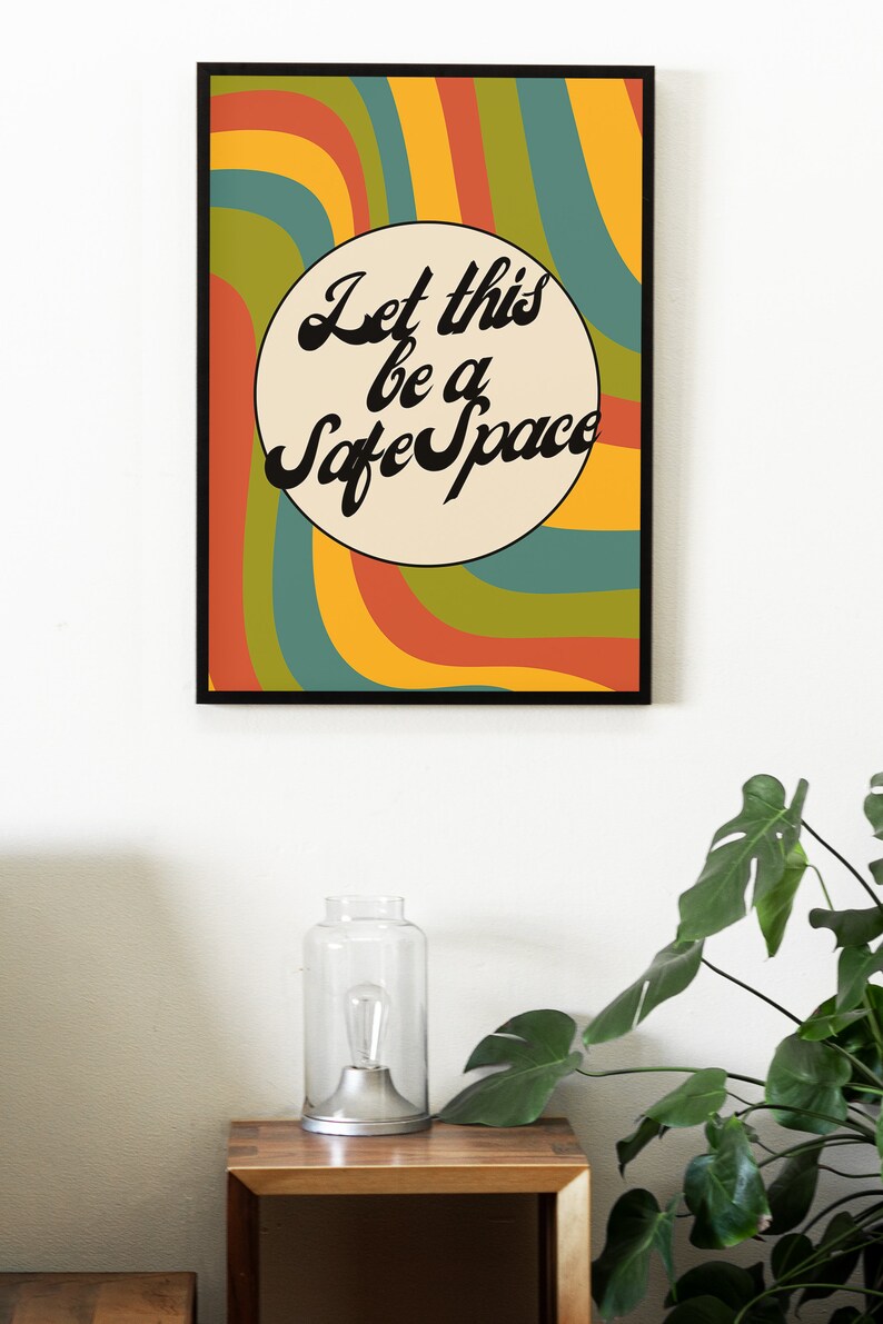 Retro Therapist Office Wall Art Set of 6 Therapy Posters - Etsy